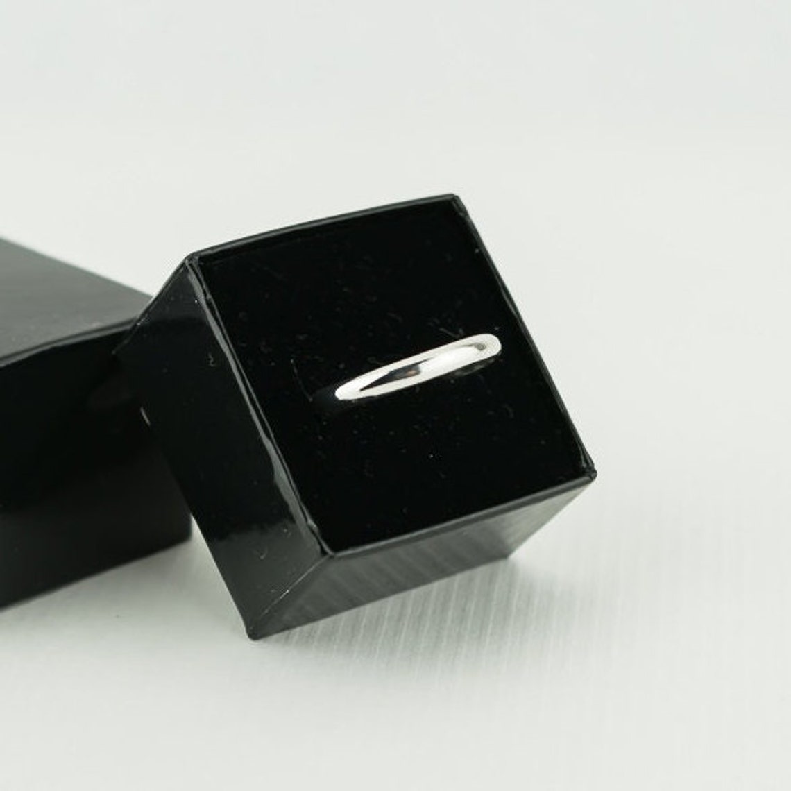 Simple Wedding Ring Sterling Silver 3 MM Band Silver Wedding | Etsy