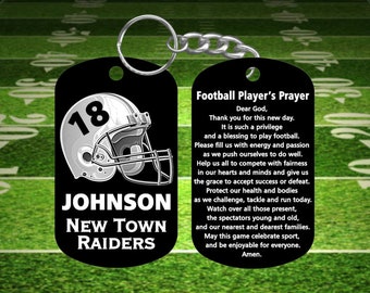 Football Prayer Football Player's Prayer Athlete's | Etsy