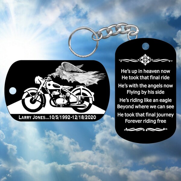 Biker Memorial Patch - Etsy