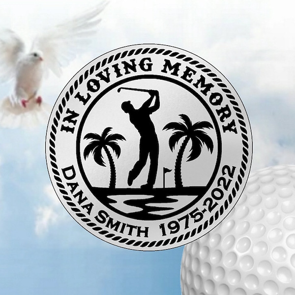 Golf Memorial - Etsy