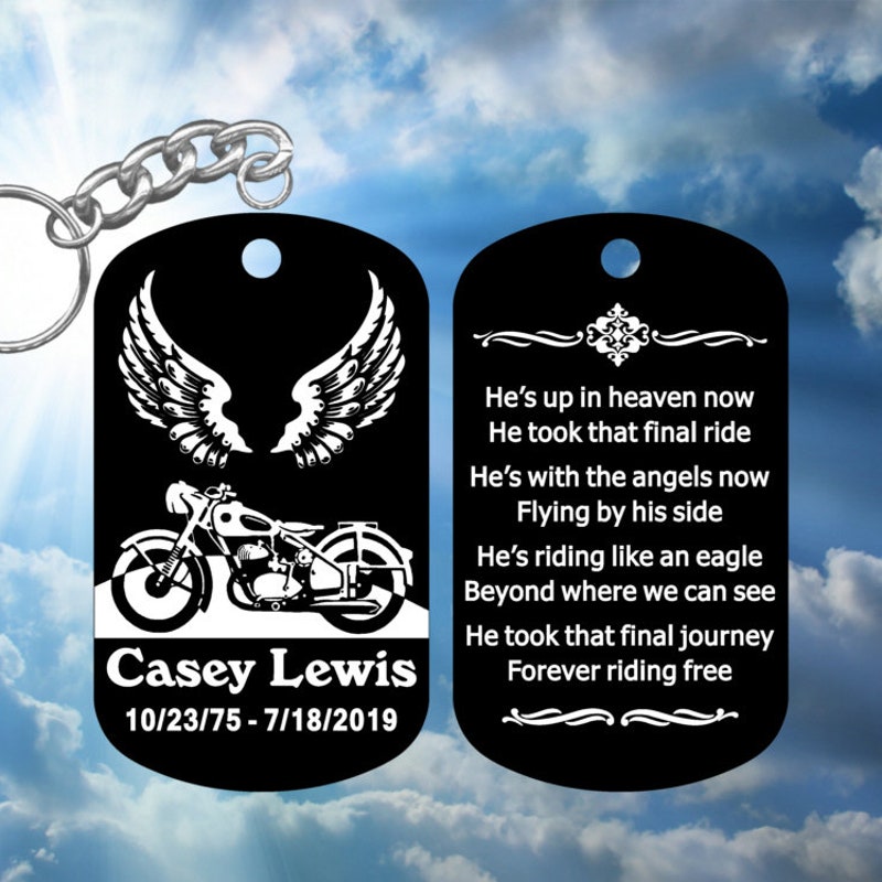 Biker Memorial Patch - Etsy