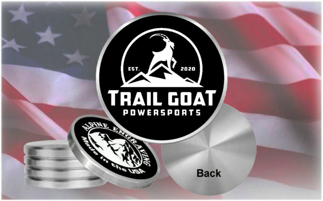 Custom Personalized Challenge Coin Laser Engraved Logos Designs ...