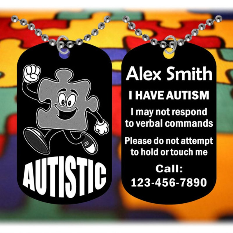 Autism Necklace - Etsy
