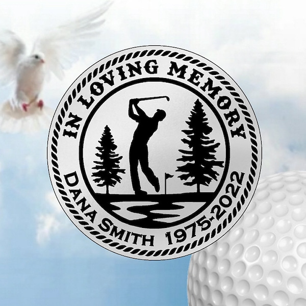 Golf Memorial - Etsy