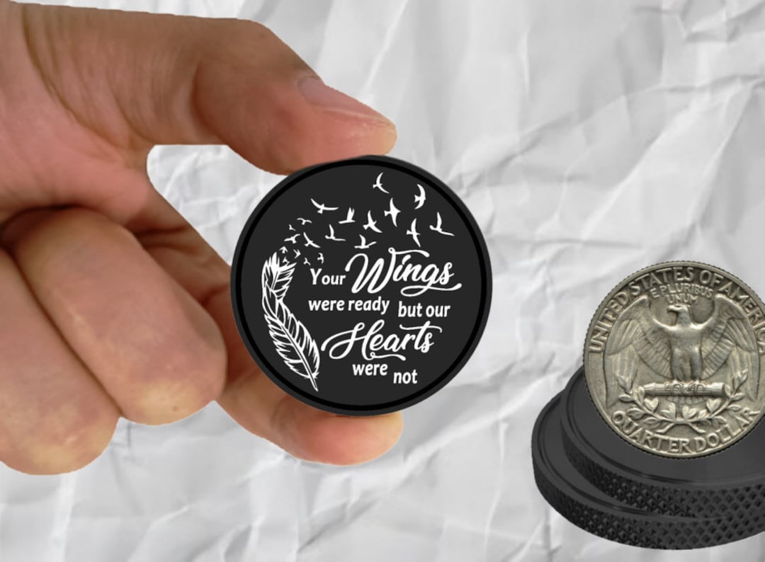 In Loving Memory Personalized Memorial Pocket Coin Made in the USA - Etsy
