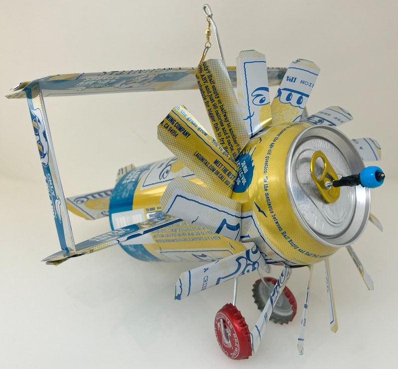 Airplane Whirl-a-gig Made From Lagunitas Day Time IPA Cans - Etsy