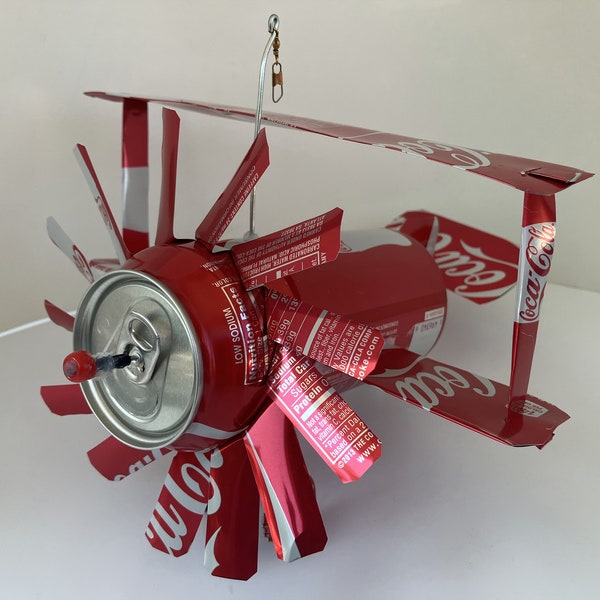 Soda Can Airplane - Etsy
