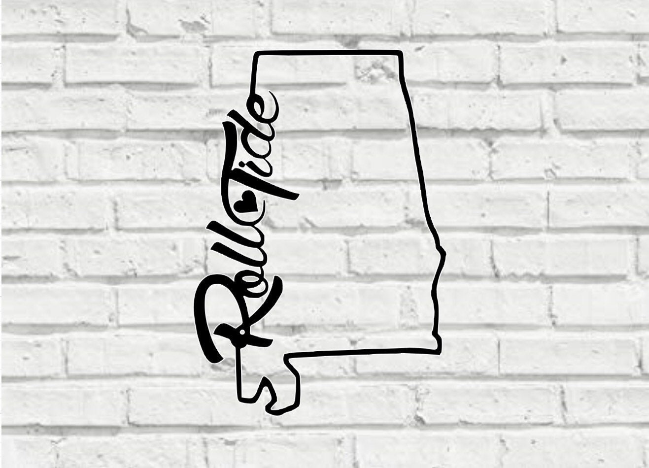 Roll Tide Window Decals