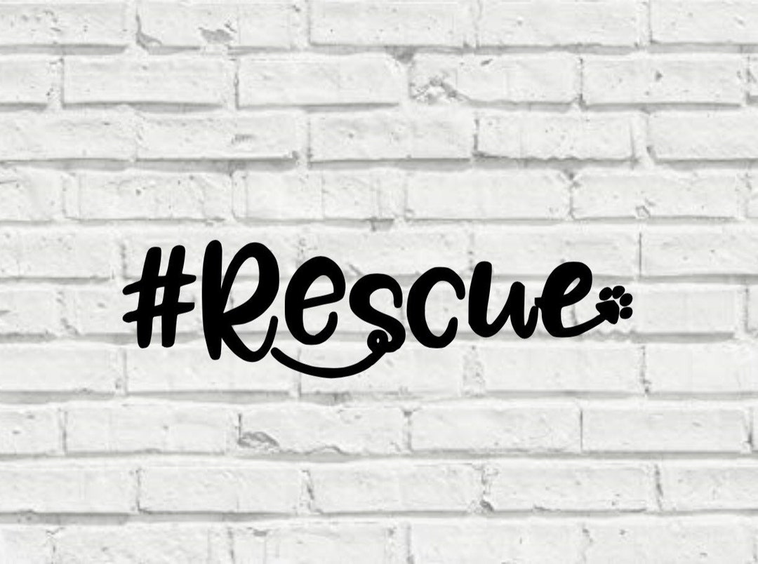 Rescue Decal - Etsy
