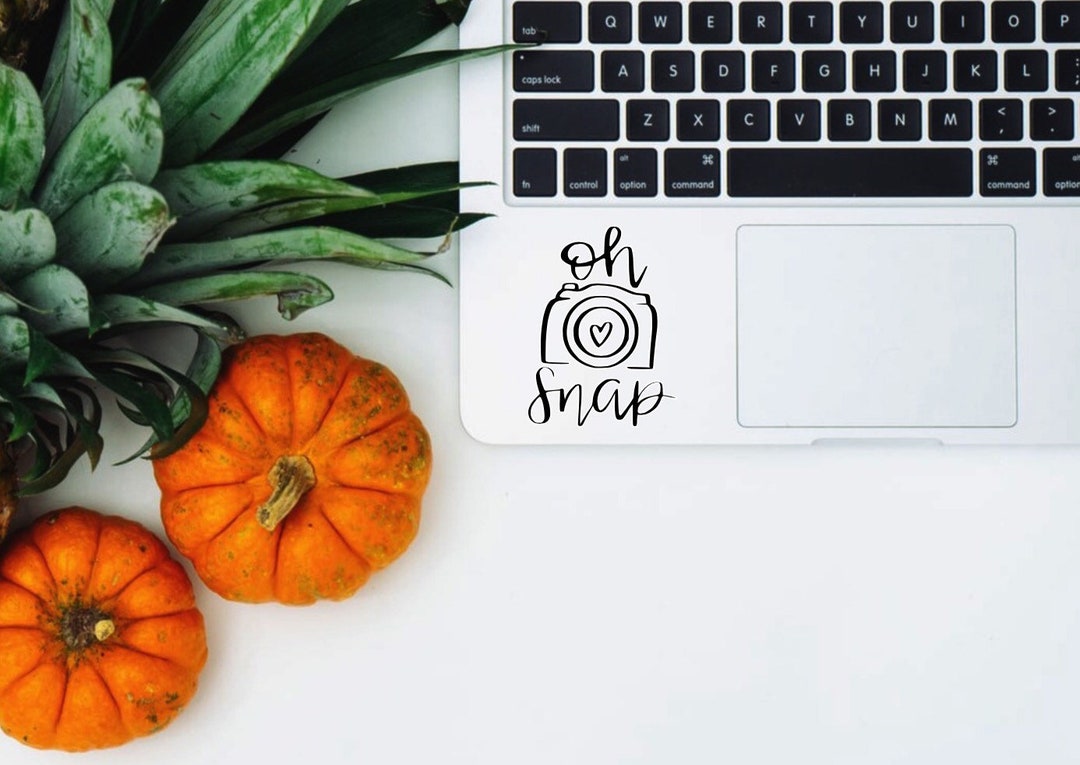 Oh Snap Vinyl Decal - Etsy