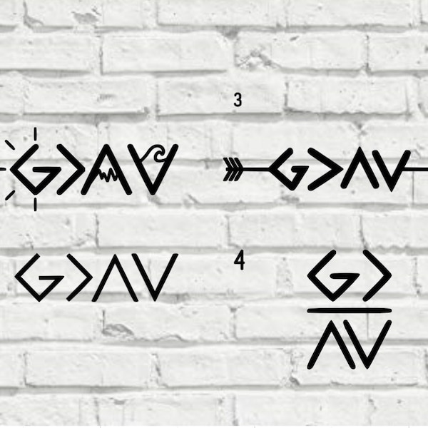 God is Greater Than the Highs and Lows Car Window Sticker - Etsy