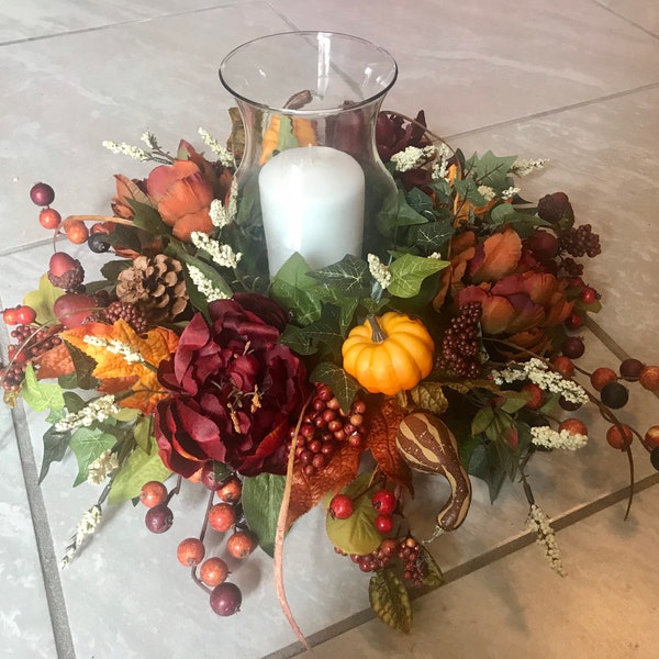 Fall Centerpiece - Etsy