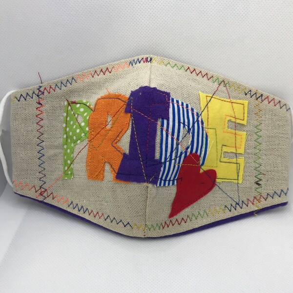 Patchwork Face Mask - Etsy