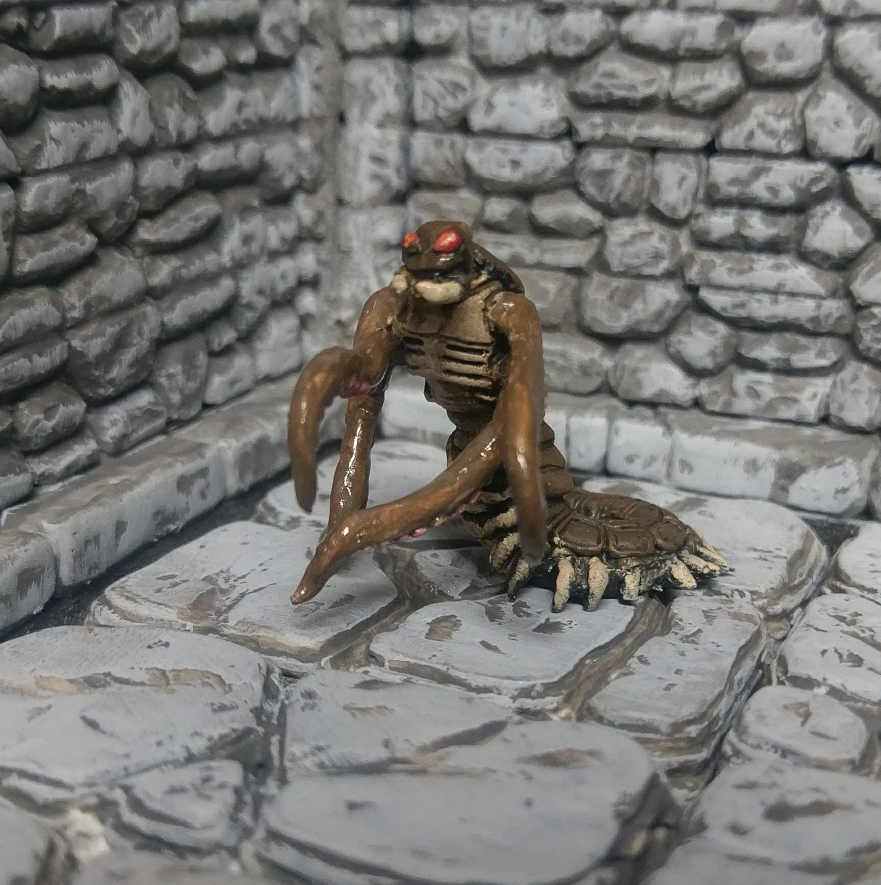 Toys & Games Tentacle carrion crawler miniature; metal 28 mm scale for ...