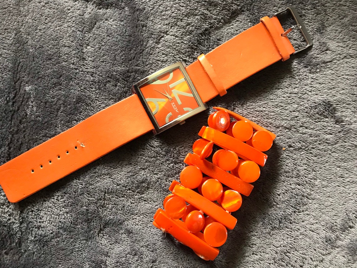 Vintage Style Watch & Bracelet - Etsy