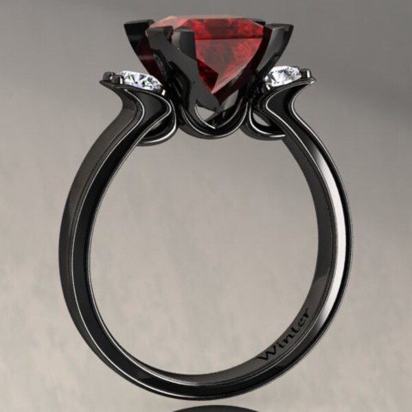 Black Gold Ruby - Etsy