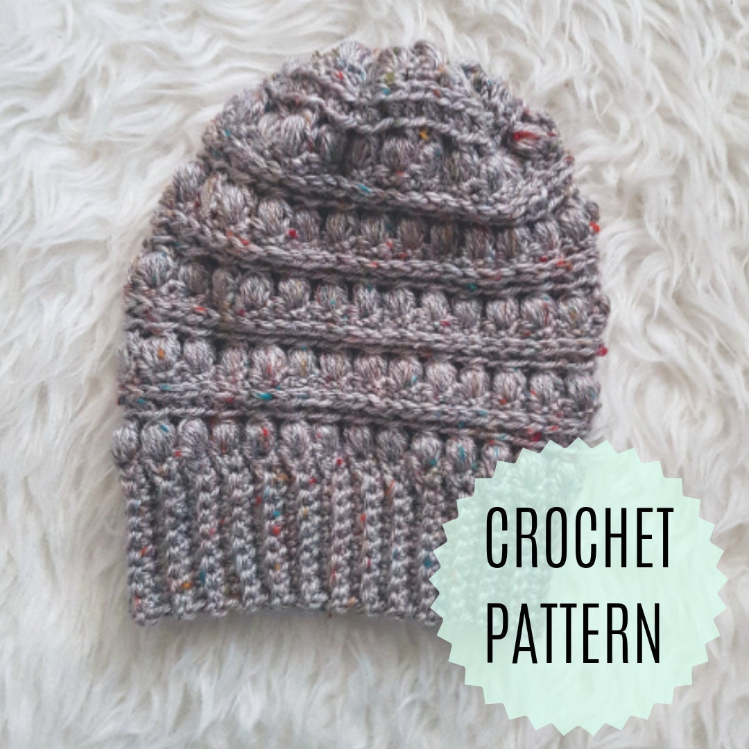 The Cheam Toque Crochet Pattern Toque Pattern Hat Pattern - Etsy