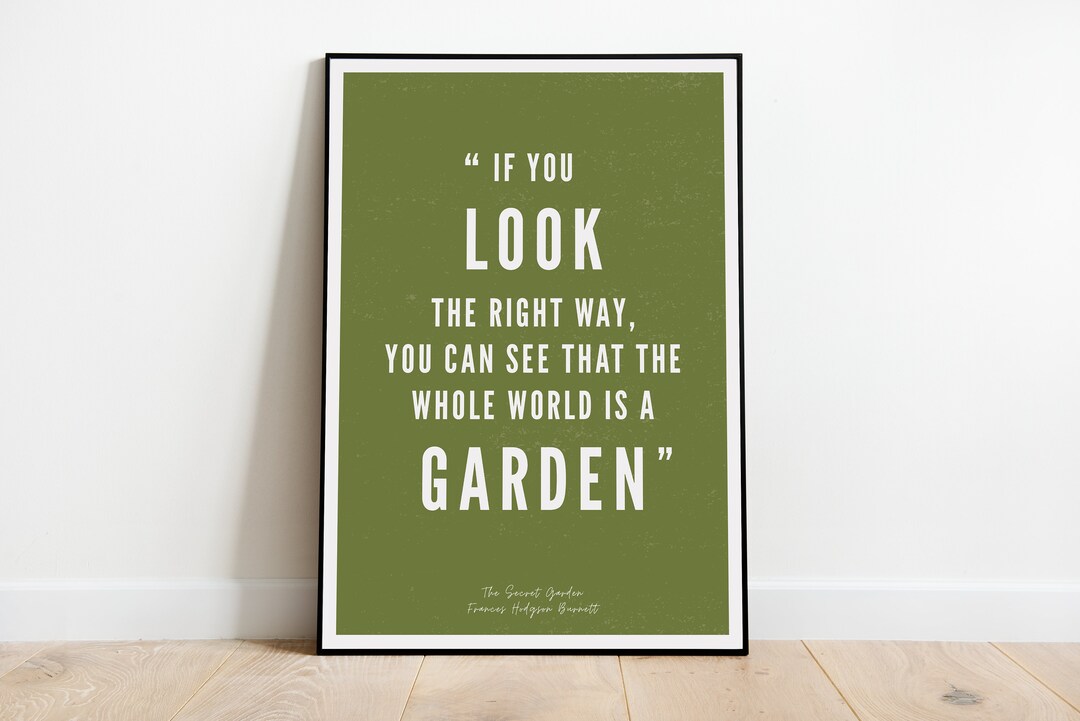 Instant Printable Download • If You Look the Right Way... Whole World ...