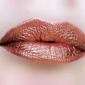 Agni - Copper Brown With Gold and Pink Lipstick Shine - Natural Gluten ...