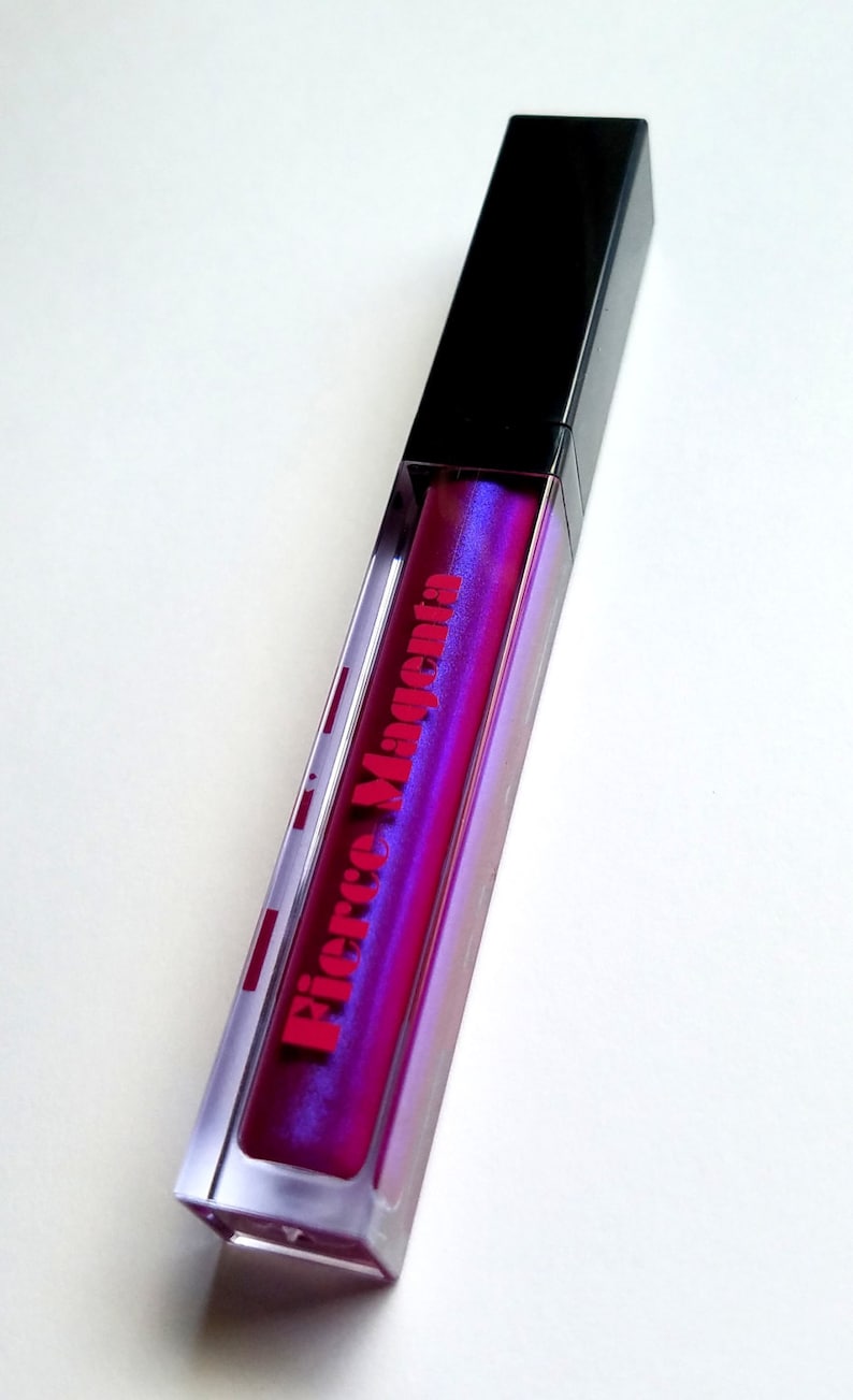 Wild Plum - Duochrome Purple Blue Lip Gloss Vegan - Gluten Free - Fresh ...