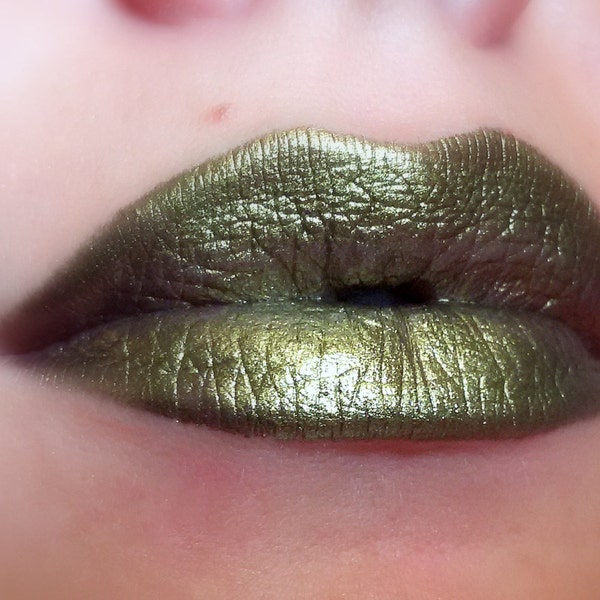 Gold Lipstick - Etsy