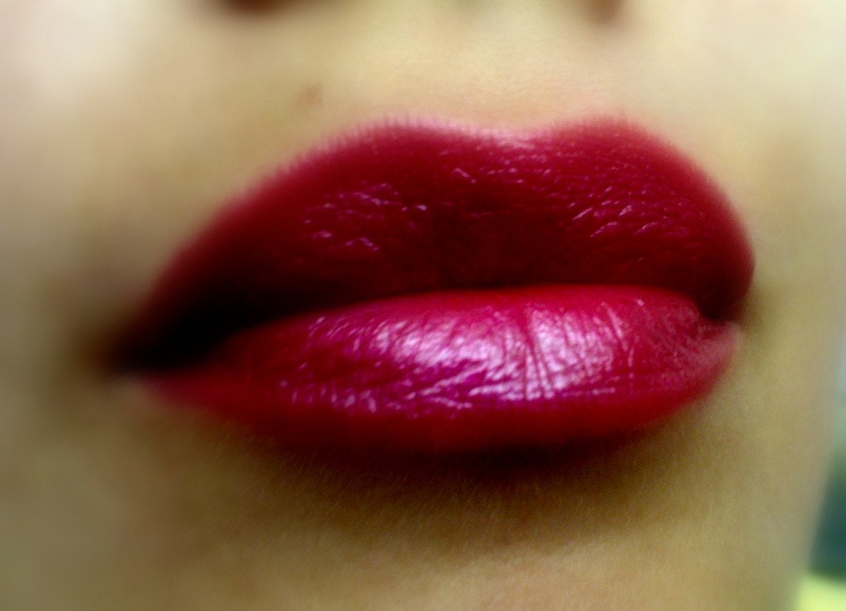 Desire Raspberry Red Lipstick Natural Gluten Free Fresh | Etsy