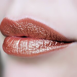 Agni - Copper Brown With Gold and Pink Lipstick Shine - Natural Gluten ...