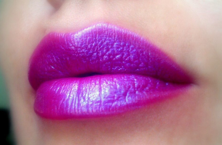 Fierce Magenta Pink With Blue Shimmer Bright Lipstick - Etsy