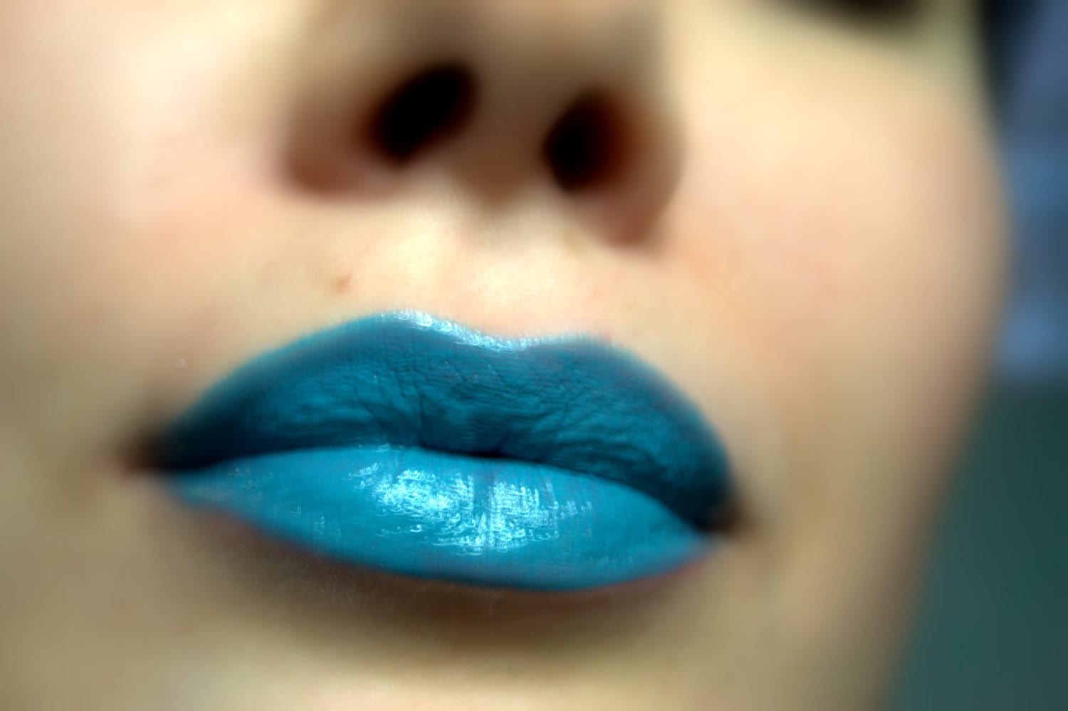 Aurora Teal / Blue Green Creamy Lipstick Natural Gluten - Etsy