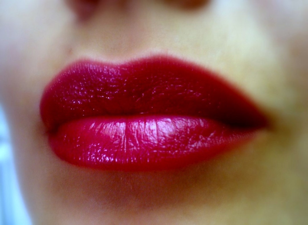 Desire - Raspberry Red Lipstick - Natural Gluten Free Fresh Handmade - Etsy