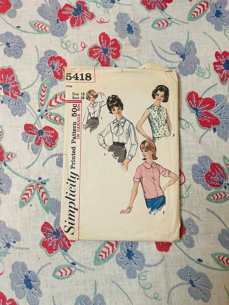 Vintage Miss Patterns Sizes 18 20 - Etsy