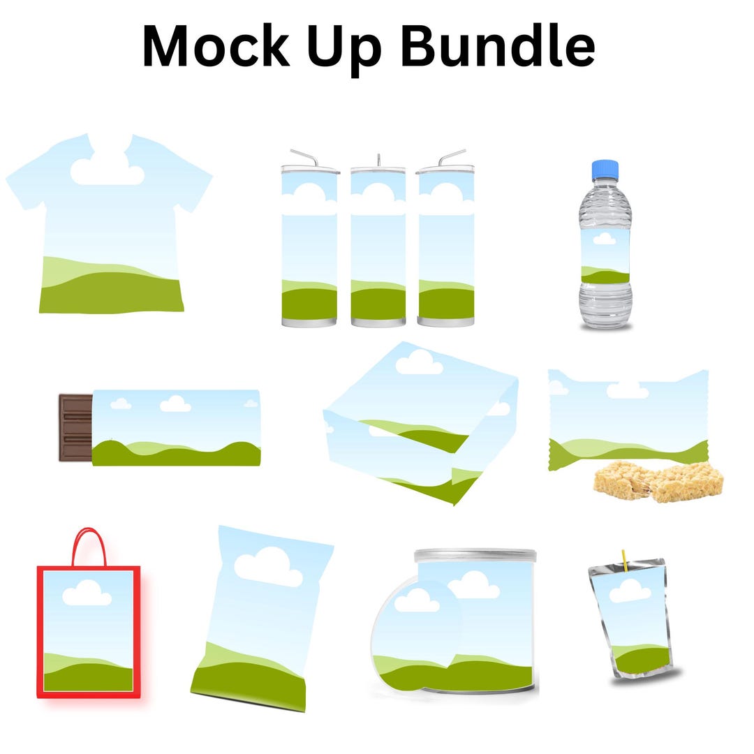 Canva Mock up Bundle for Crafters Craft Business Owners Digital ...