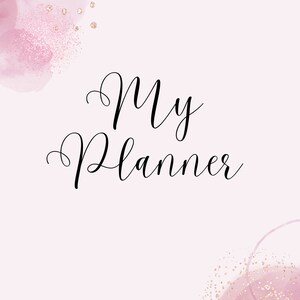 Undated Weekly Planner Printable Columns Monthly Planner - Etsy UK