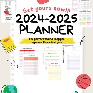 2024-2025 Ultimate Teacher Planner, Planner for Teachers, School Year ...