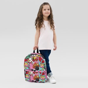 Pink Pop Art Backpack, Back to School, Laptop Bag - Etsy
