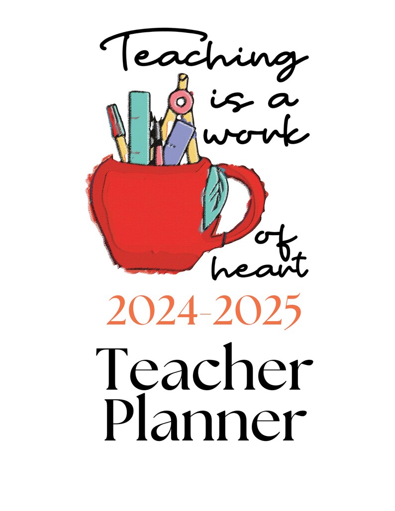 2024-2025 Ultimate Teacher Planner, Planner for Teachers, School Year ...