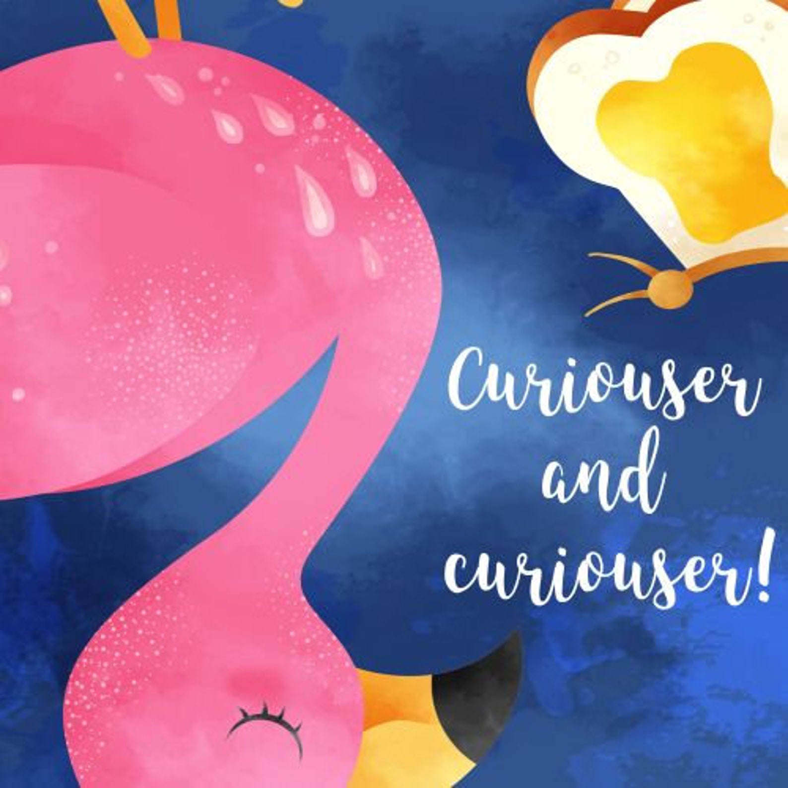 Watercolor Wonderland Clipart Alice's Adventures in | Etsy UK