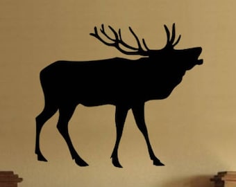 Elk Check I058 8 Sticker Decal Yellowstone Grizzly - Etsy