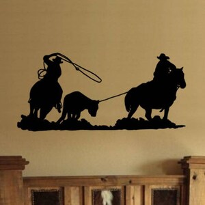 Horse,team Roping,horse Team Roping,horse Decal,rodeo Team Roping,team ...