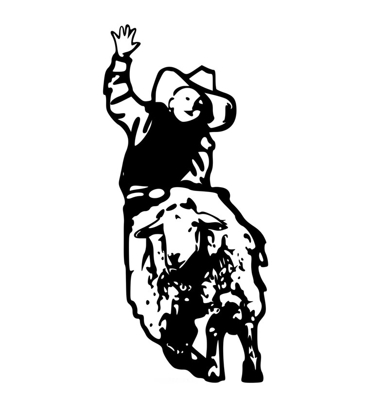 Rodéo pour les jeunes Mutton Busting Mutton Busting Decal - Etsy France