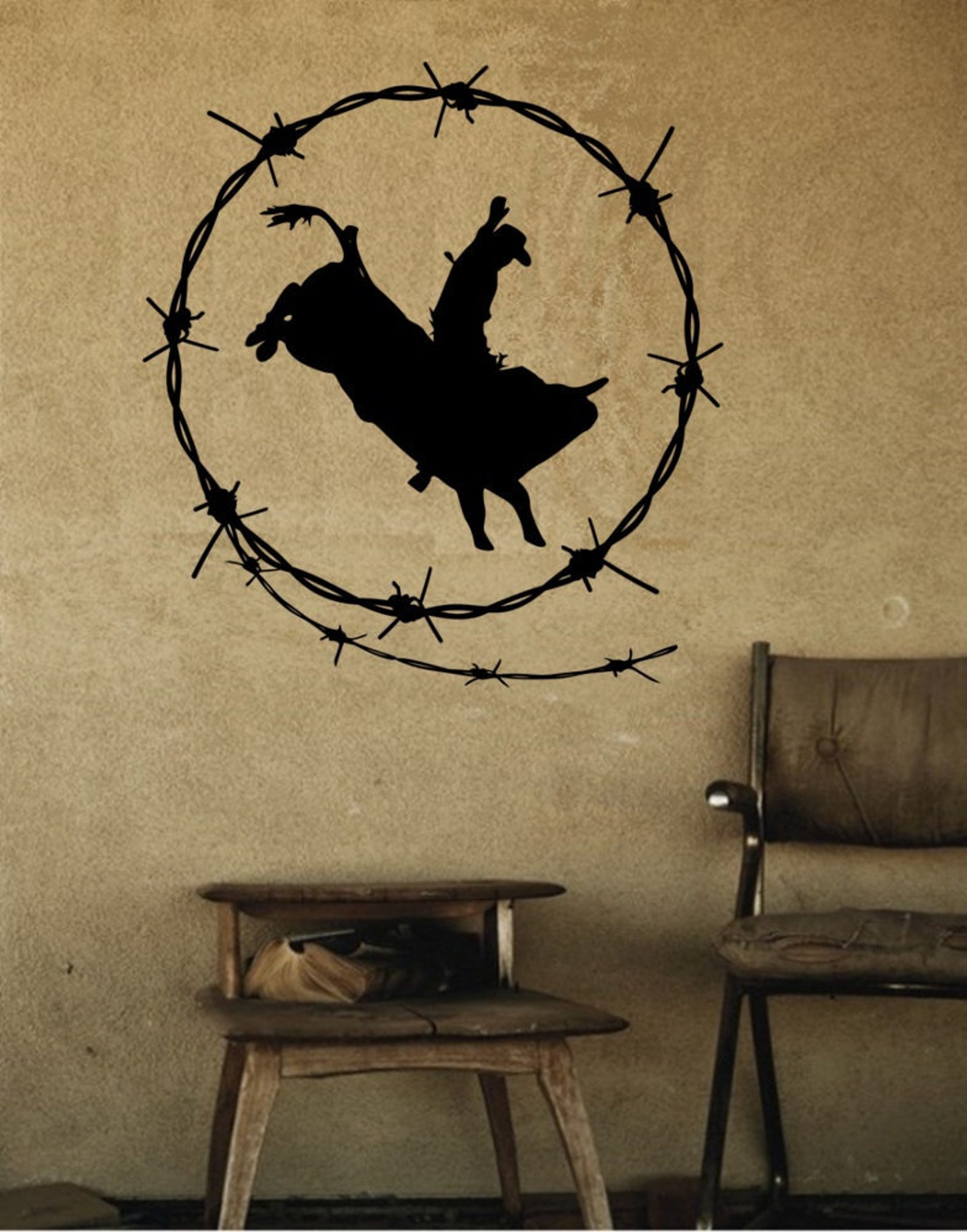 Bull Riding Decal Rodeo Rodeo Decal Bull Riding Bull | Etsy