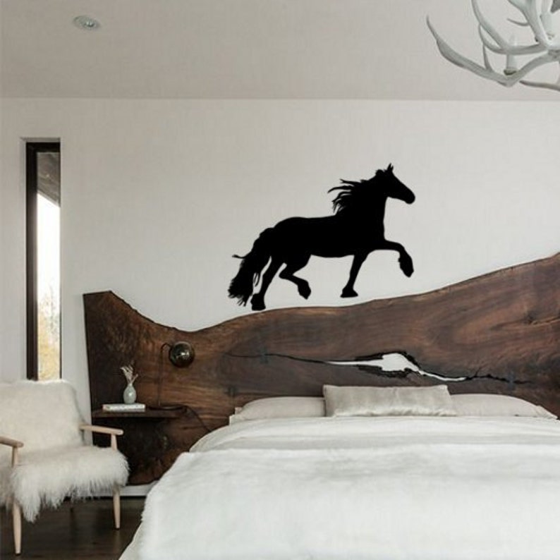 Horse Friesian Horse Wall Decalhorse Sticker-large Decal 36 - Etsy