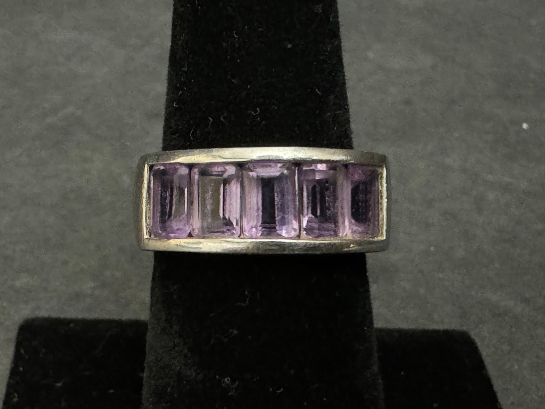 Unique Sterling Silver Marked 925 Ring. Size is 7. - Etsy