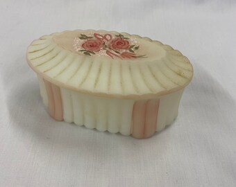 Fenton Trinket Box | Etsy