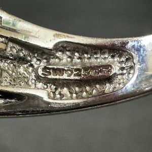 Marvelous Sterling Silver Marked 925 Ring. Size is 8 1/2. - Etsy