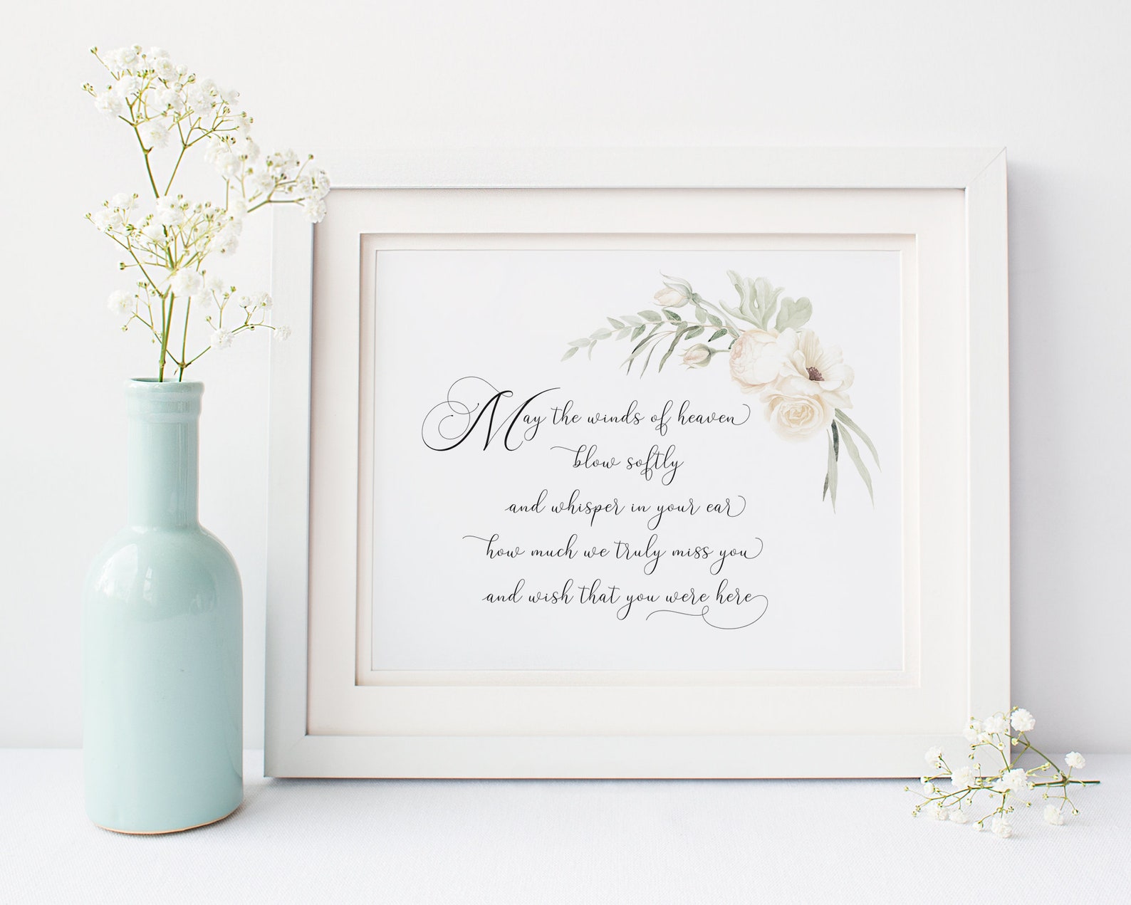 Memorial Poem Print, Wedding Memory Table Sign (digital Download) - Etsy
