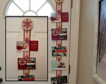 Christmas card holder | Etsy