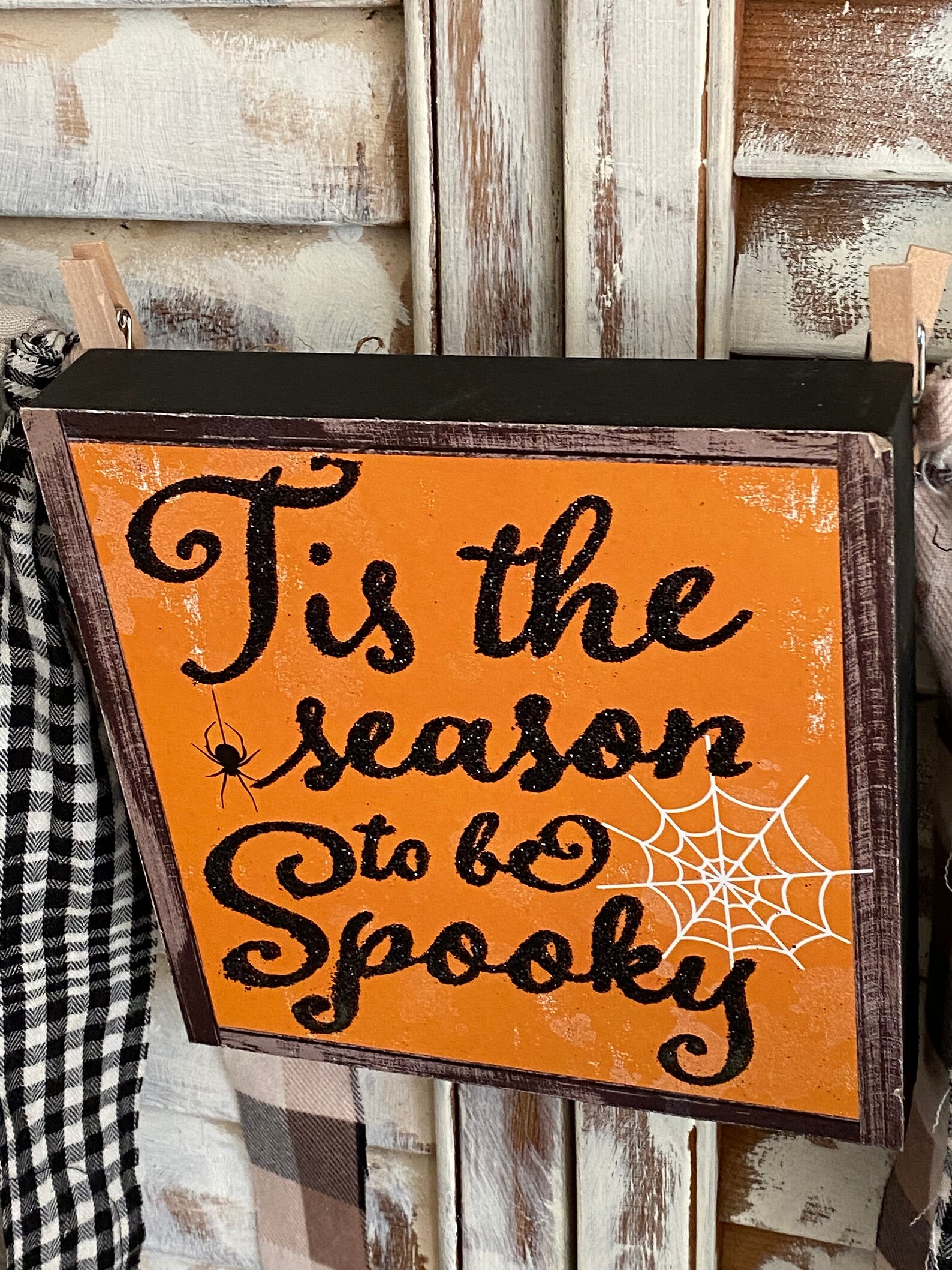 Multi-season Interchangeable Fall/halloween Harvest Thanksgiving Banner ...