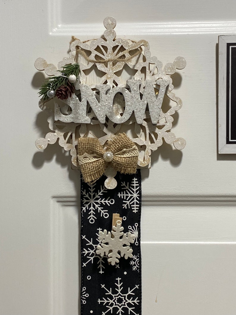 Space Saving Magnetized Christmas Holiday Card Holder Door - Etsy