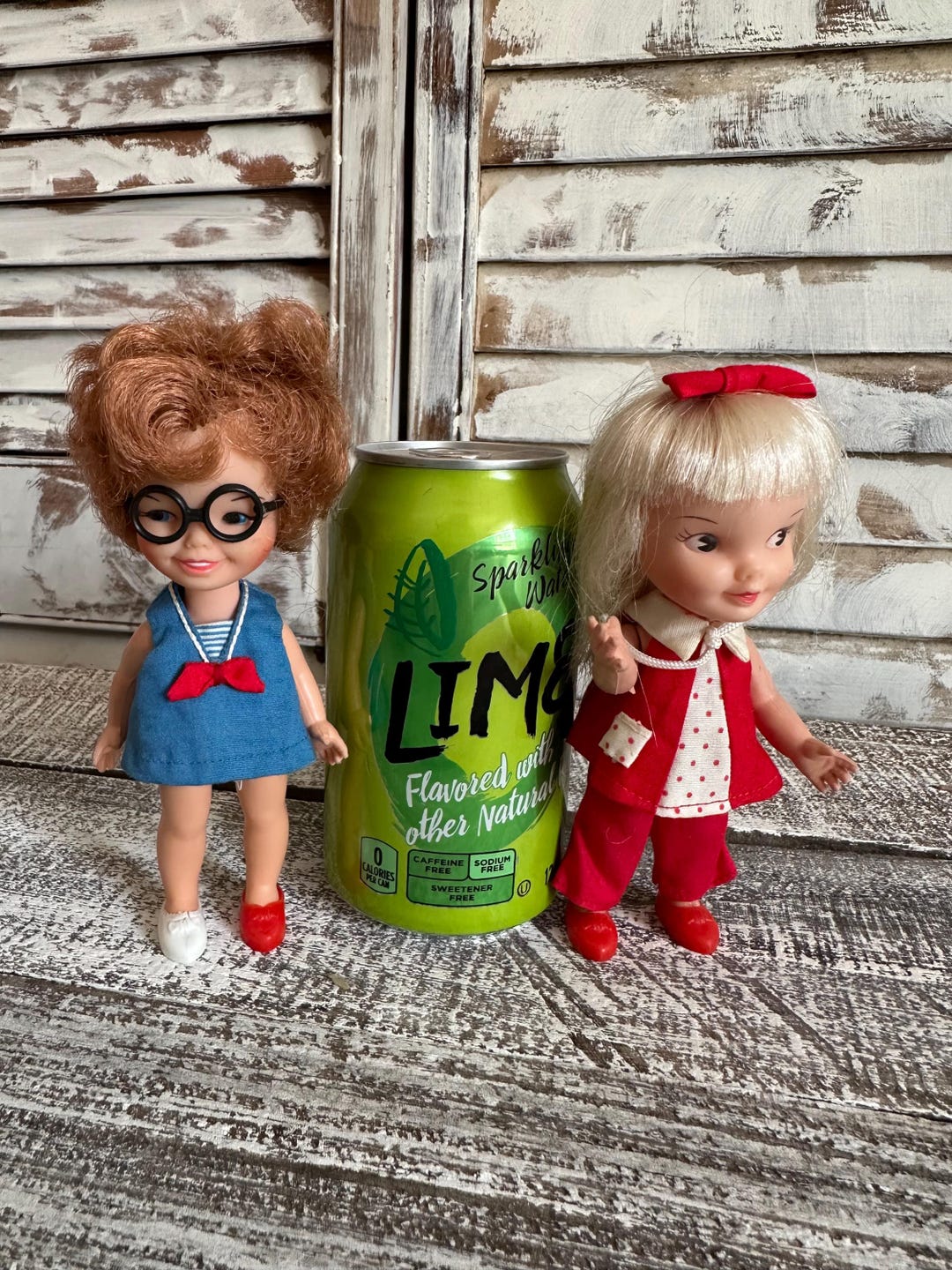 Vintage Remco Heidi and Spunky Set of 2 Pocketbook Dolls/1960's Retro ...